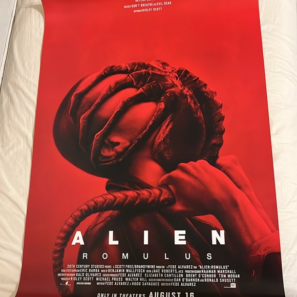 Alien | Accessories | Alien Romulus 224 Original 27x40 Ds Movie Theater ...
